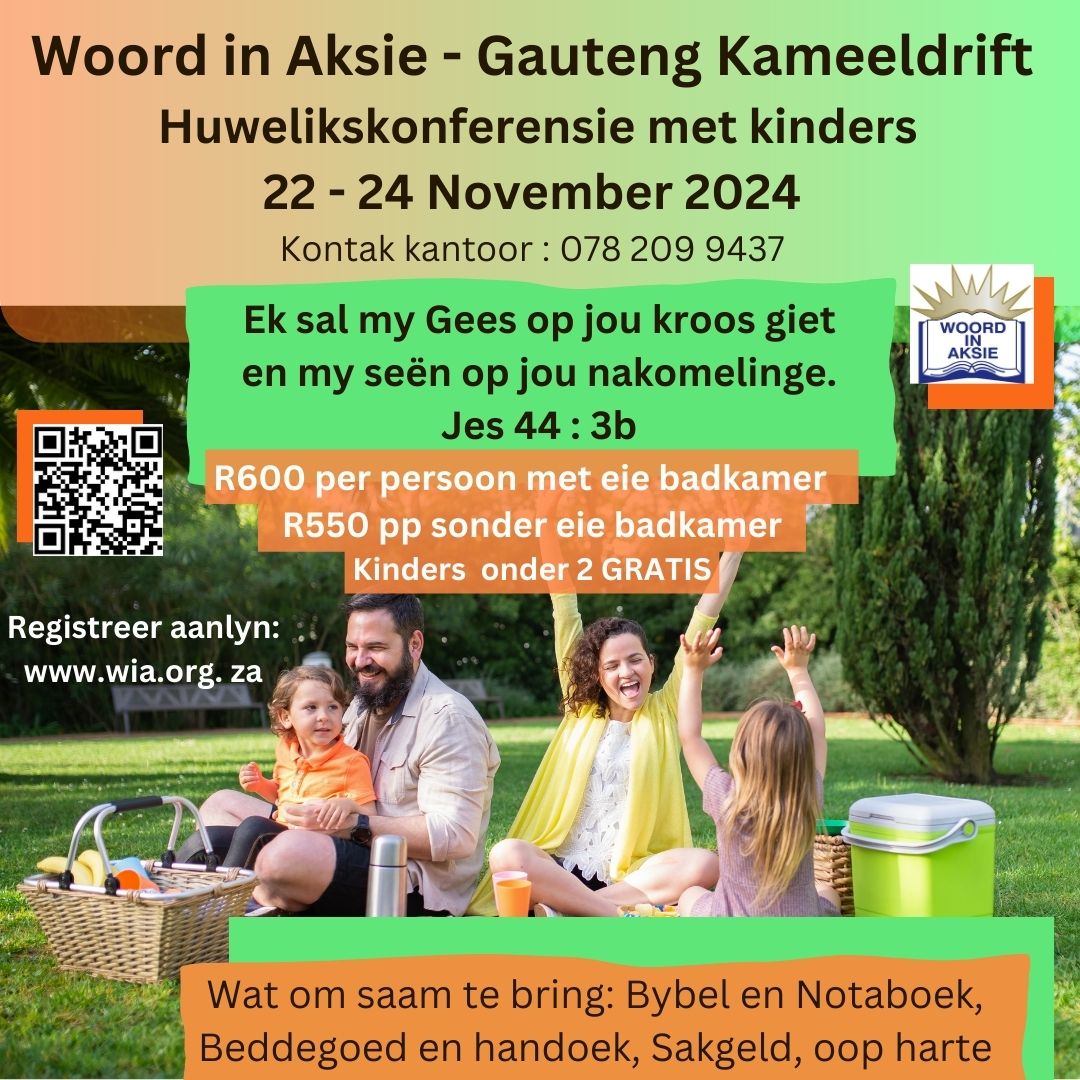 Registrasie | Woord in Aksie
